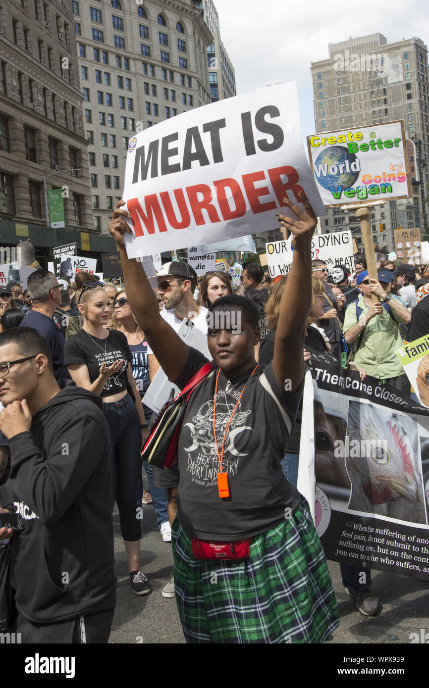 Meat is murder hi-res stock photography and images - Alamy