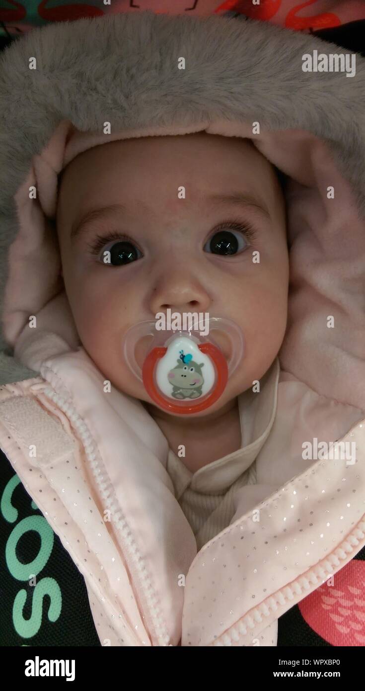 Pacifier in mouth hi-res stock photography and images - Alamy