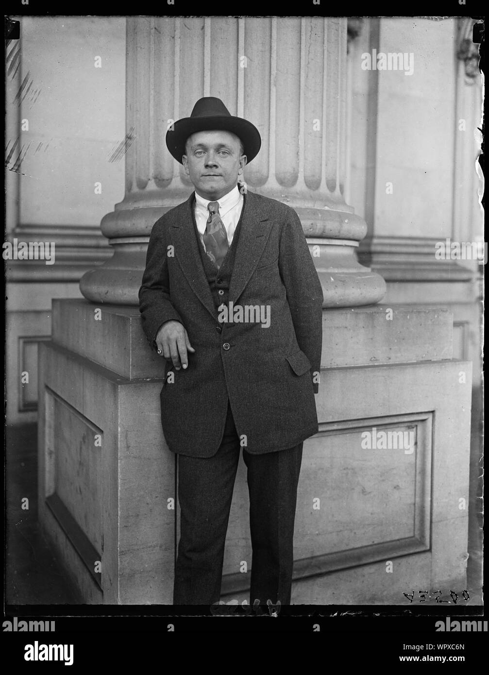 Man at U.S. Capitol, Washington, D.C Stock Photo - Alamy
