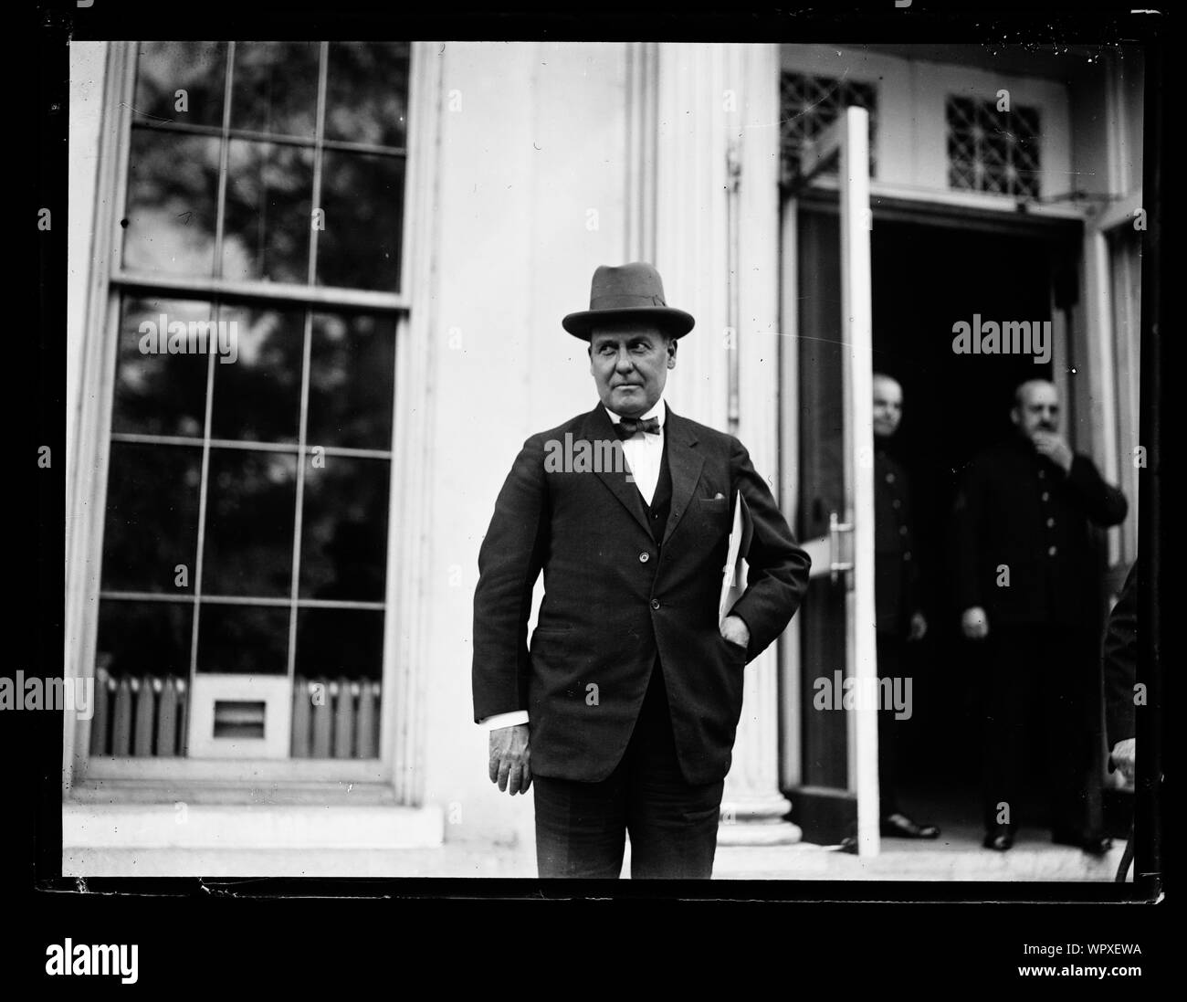 Man at White House, Washington, D.C Stock Photo - Alamy