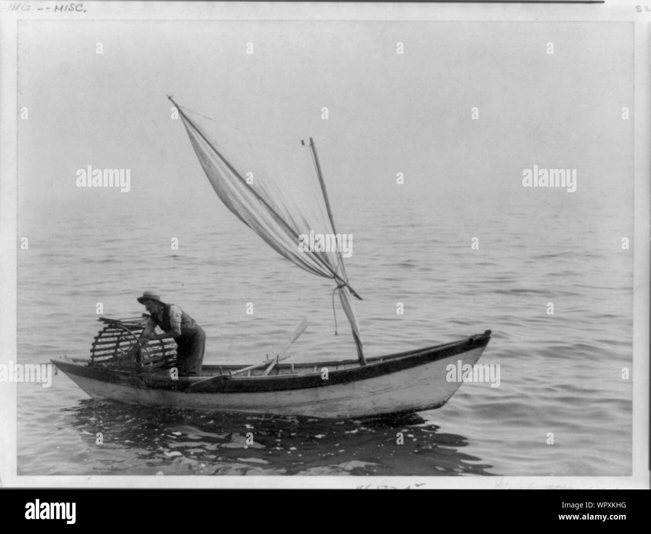 Small fishing Black and White Stock Photos & Images - Alamy