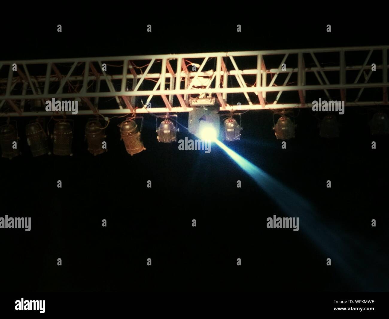 Stage lights effect hi-res stock photography and images - Alamy