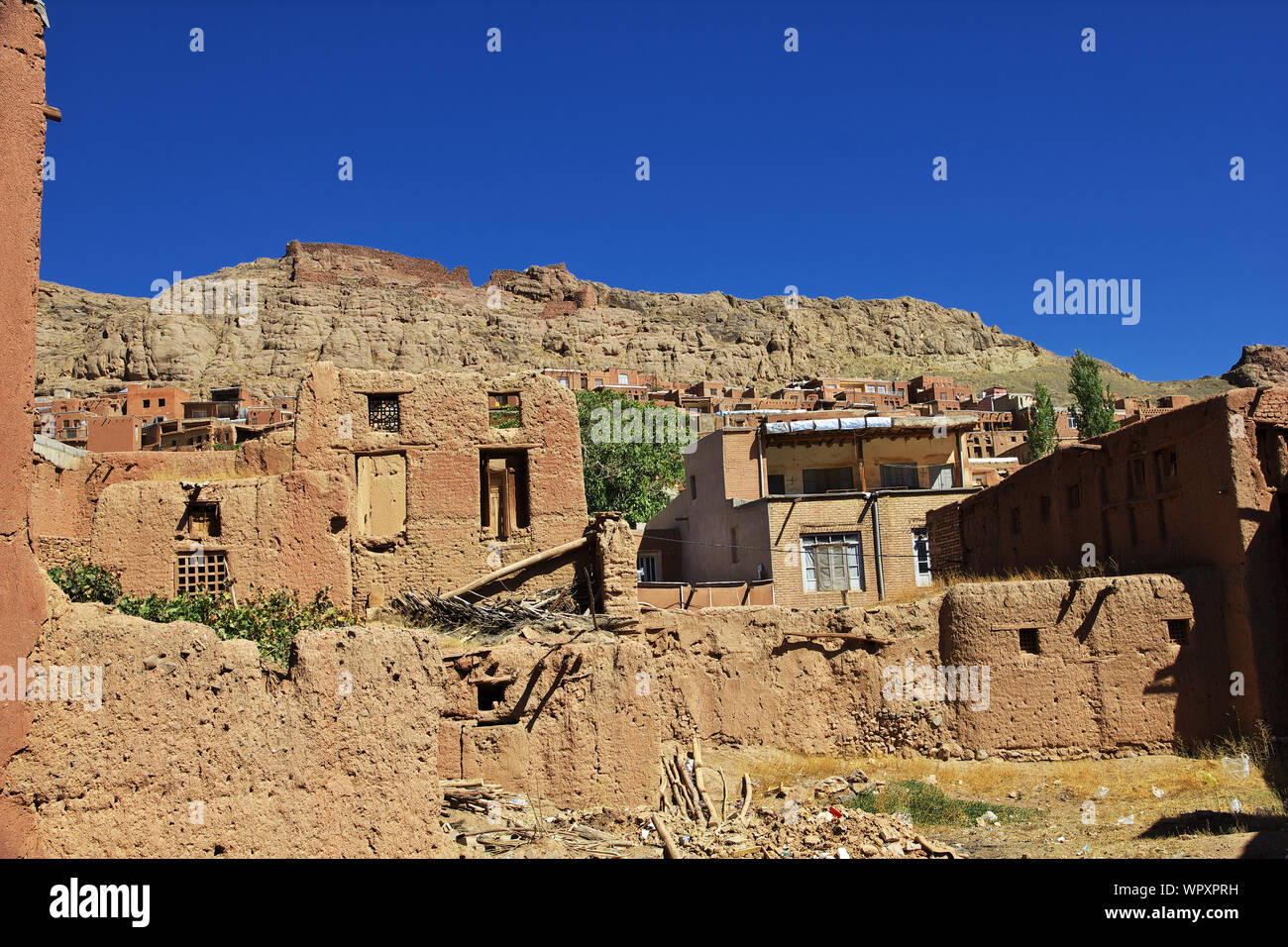 Abyaneh / Iran - 05 Oct 2012: Old Abyaneh village in Iran Stock Photo ...