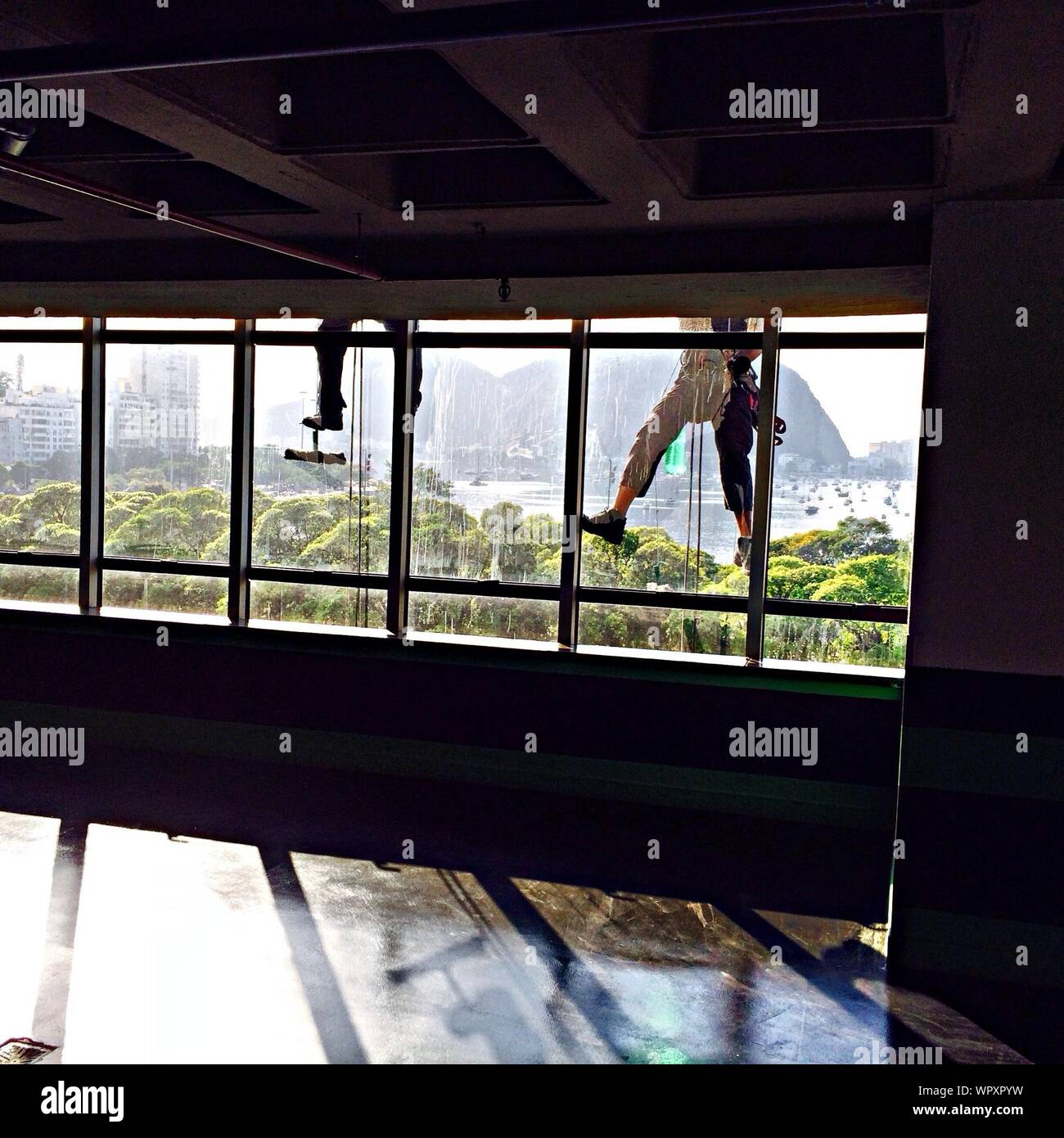 Two men cleaning hi-res stock photography and images - Alamy