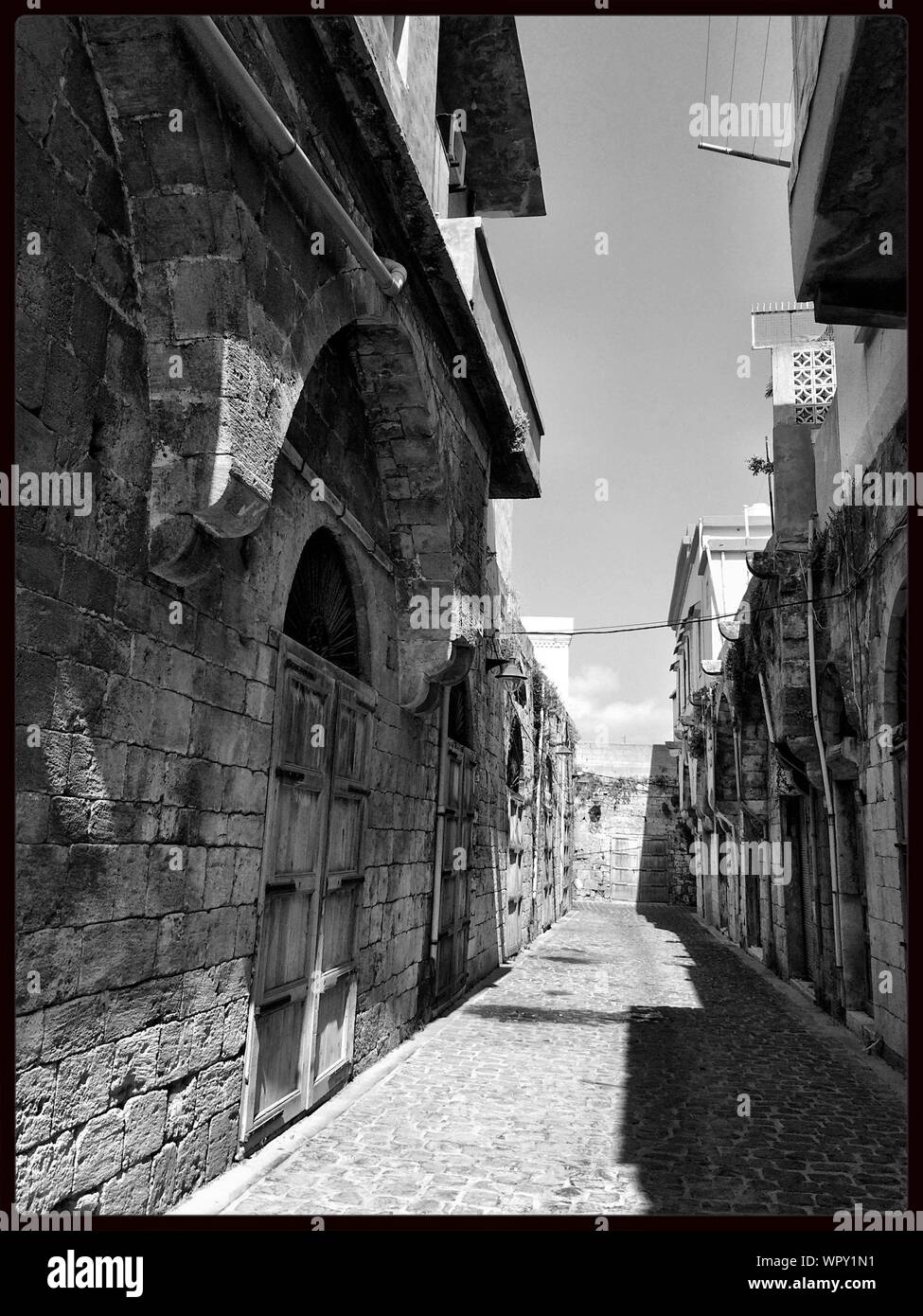Empty old town hi-res stock photography and images - Alamy
