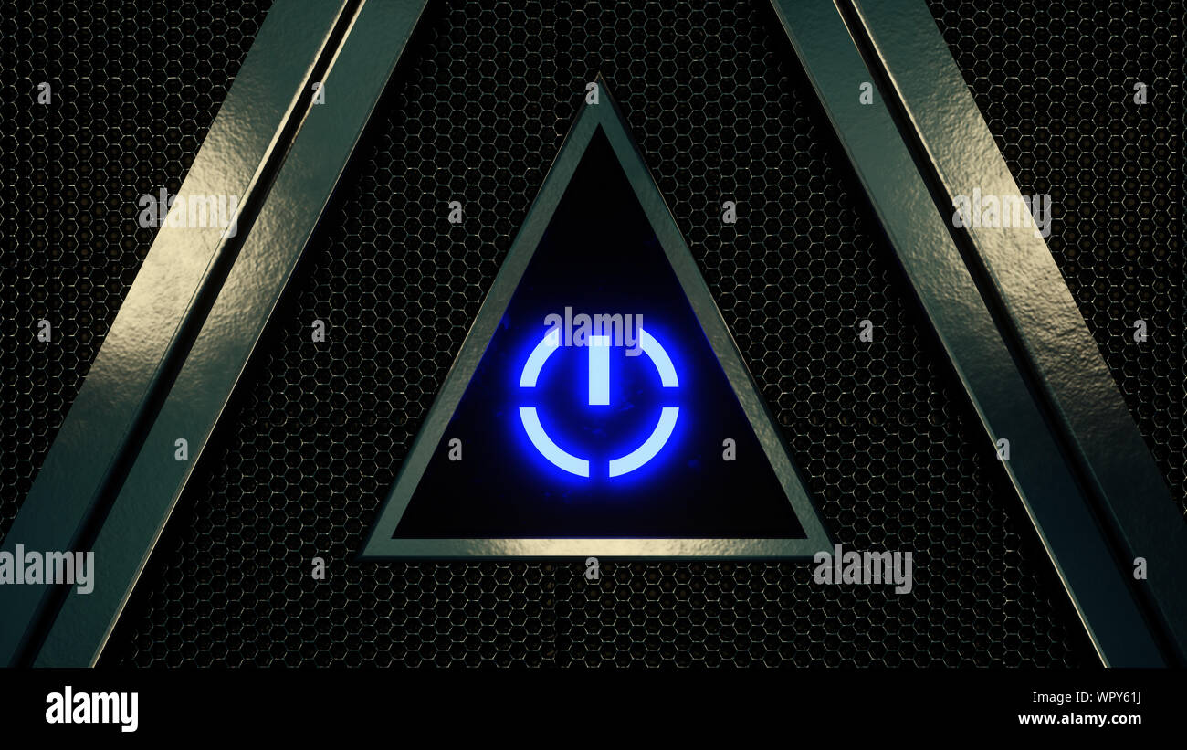 Power Button Concept 1 Shot 2 Stock Photo - Alamy