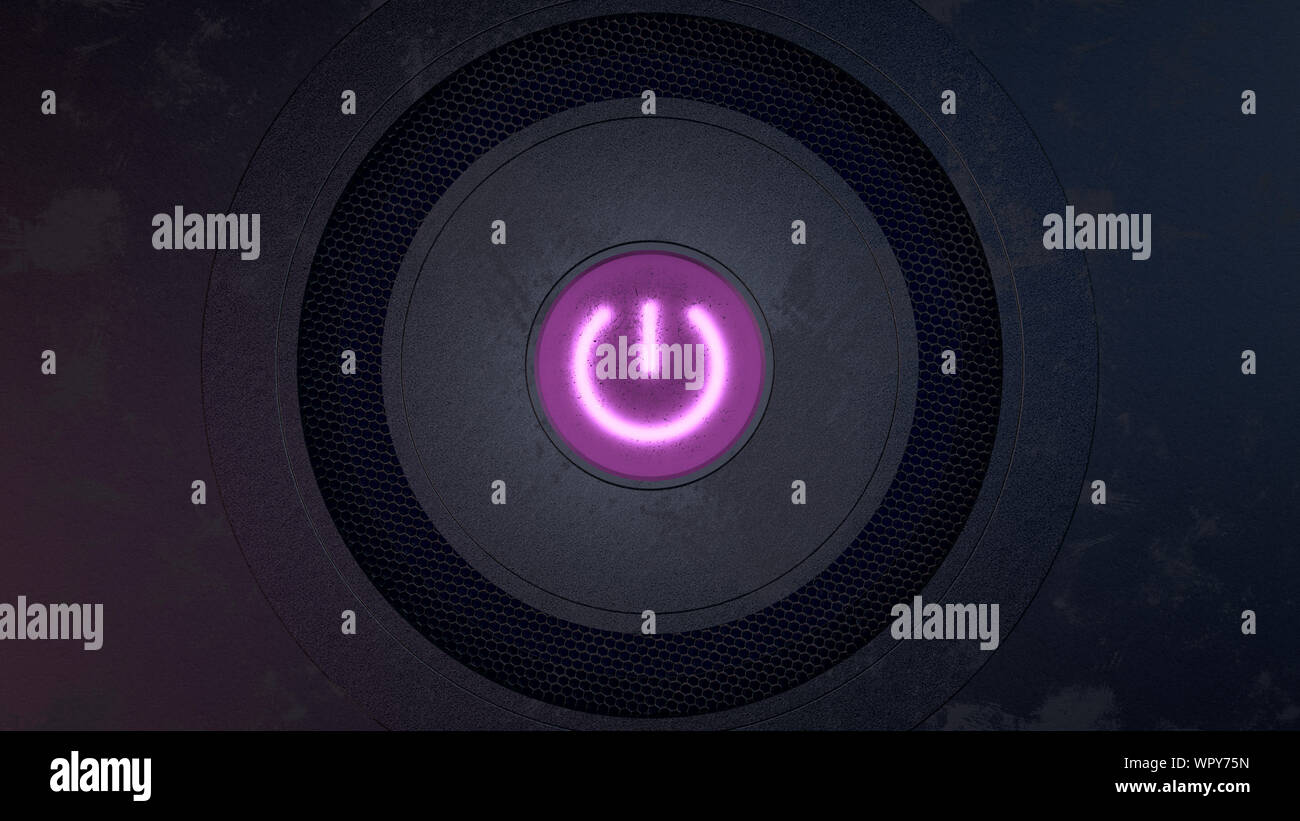 Power Button Concept 3 Shot 1 Stock Photo - Alamy