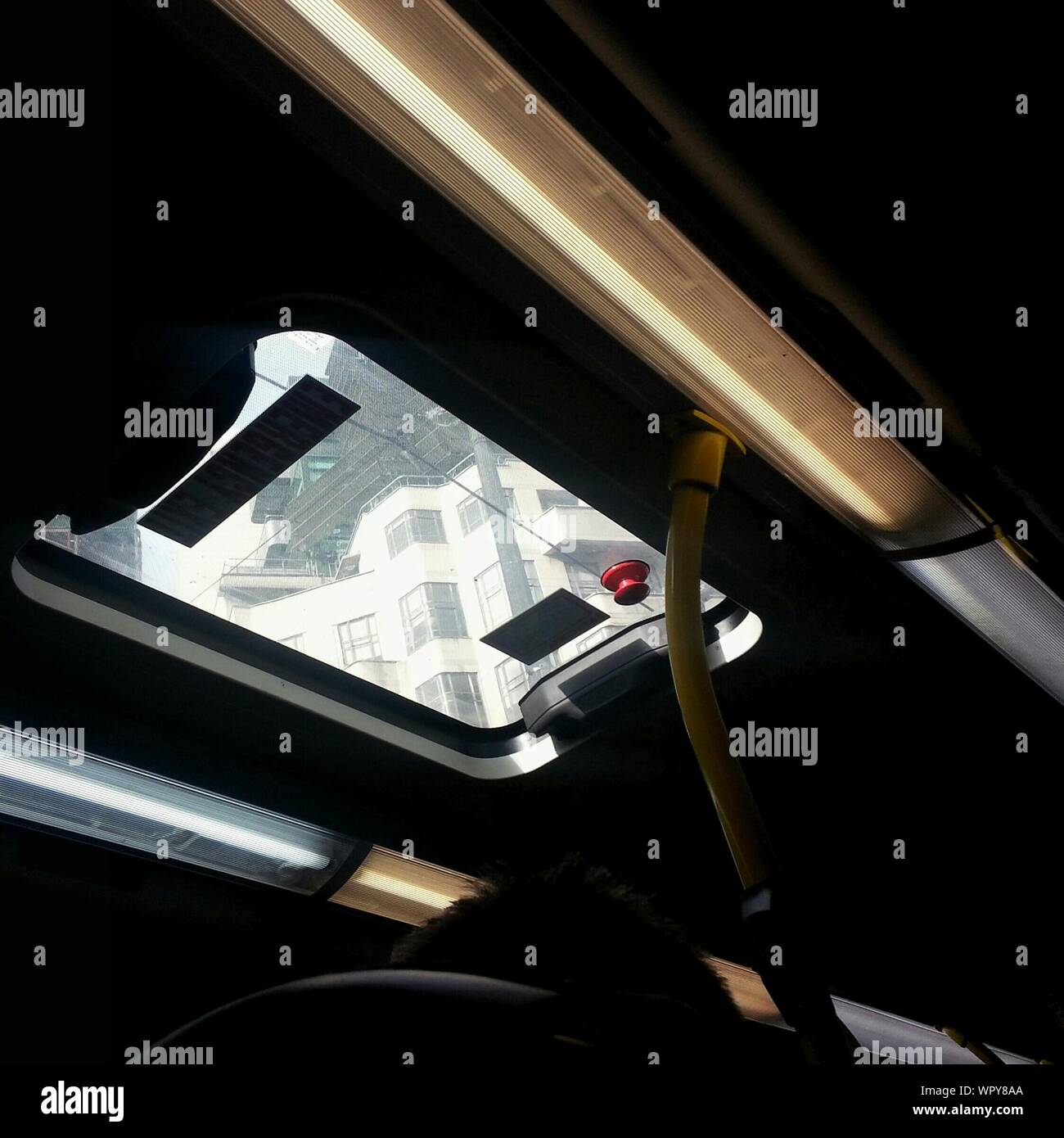 Bus ceiling view hi-res stock photography and images - Alamy