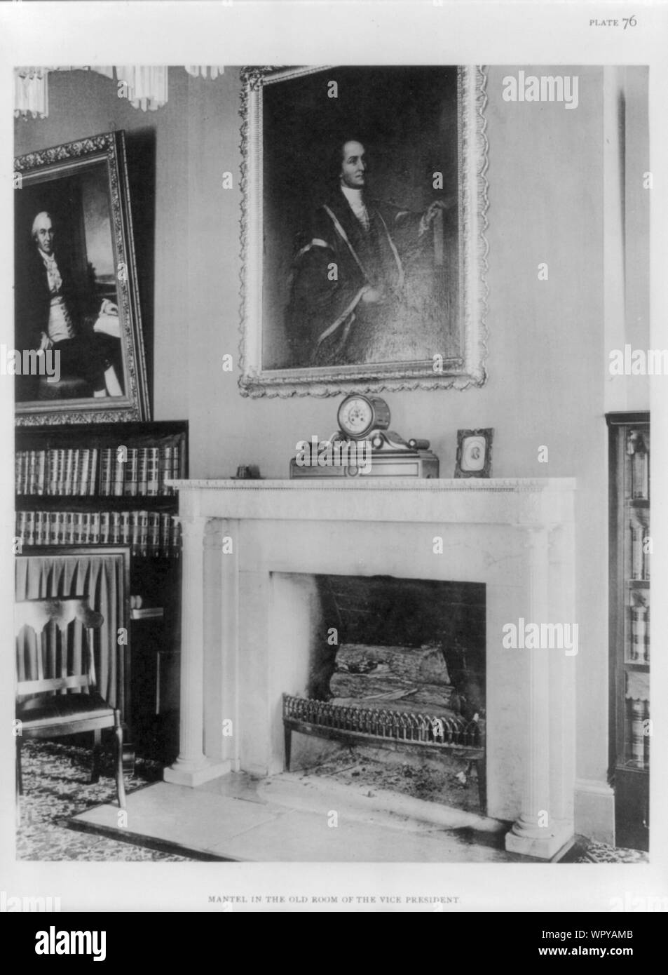 Old historic room Black and White Stock Photos & Images - Alamy