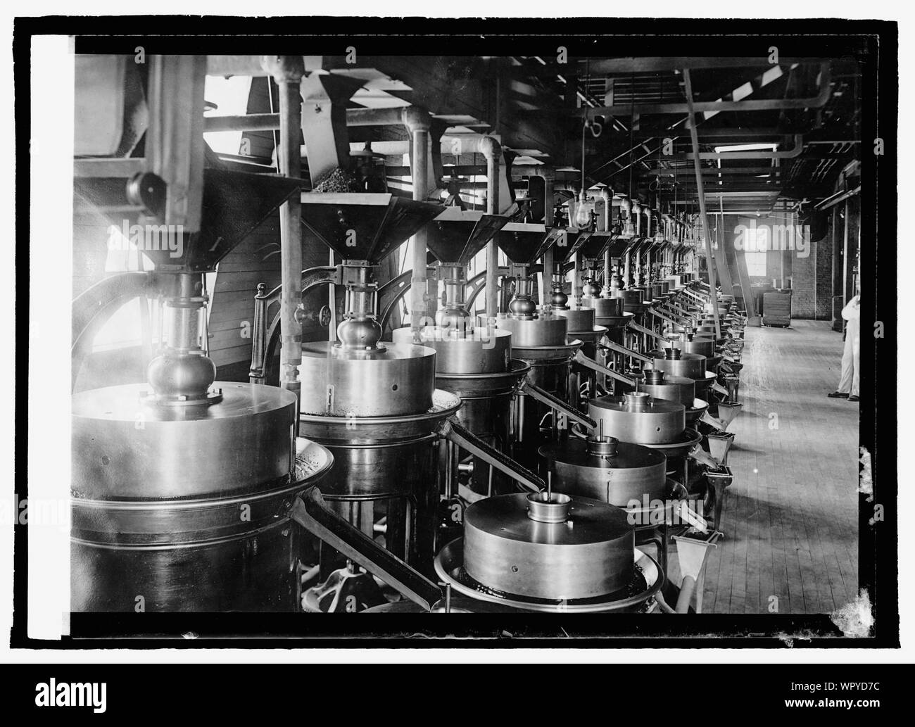 Chocolate manufacture Black and White Stock Photos & Images - Alamy
