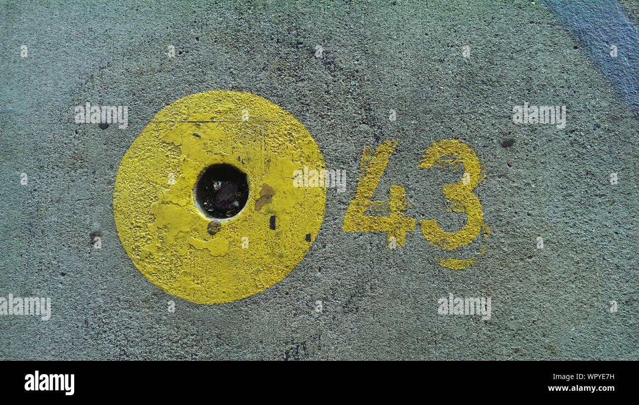 Number 43 High Resolution Stock Photography and Images - Alamy