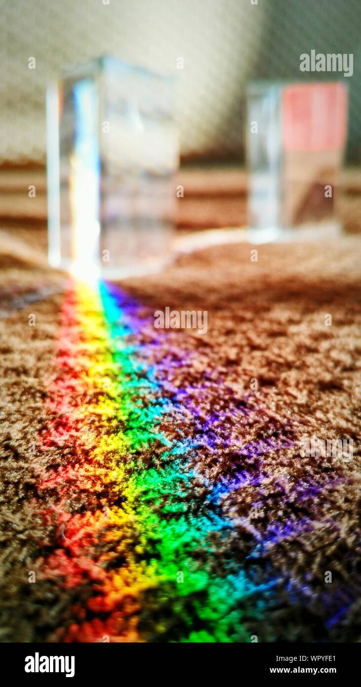 Prism reflection hi-res stock photography and images - Alamy