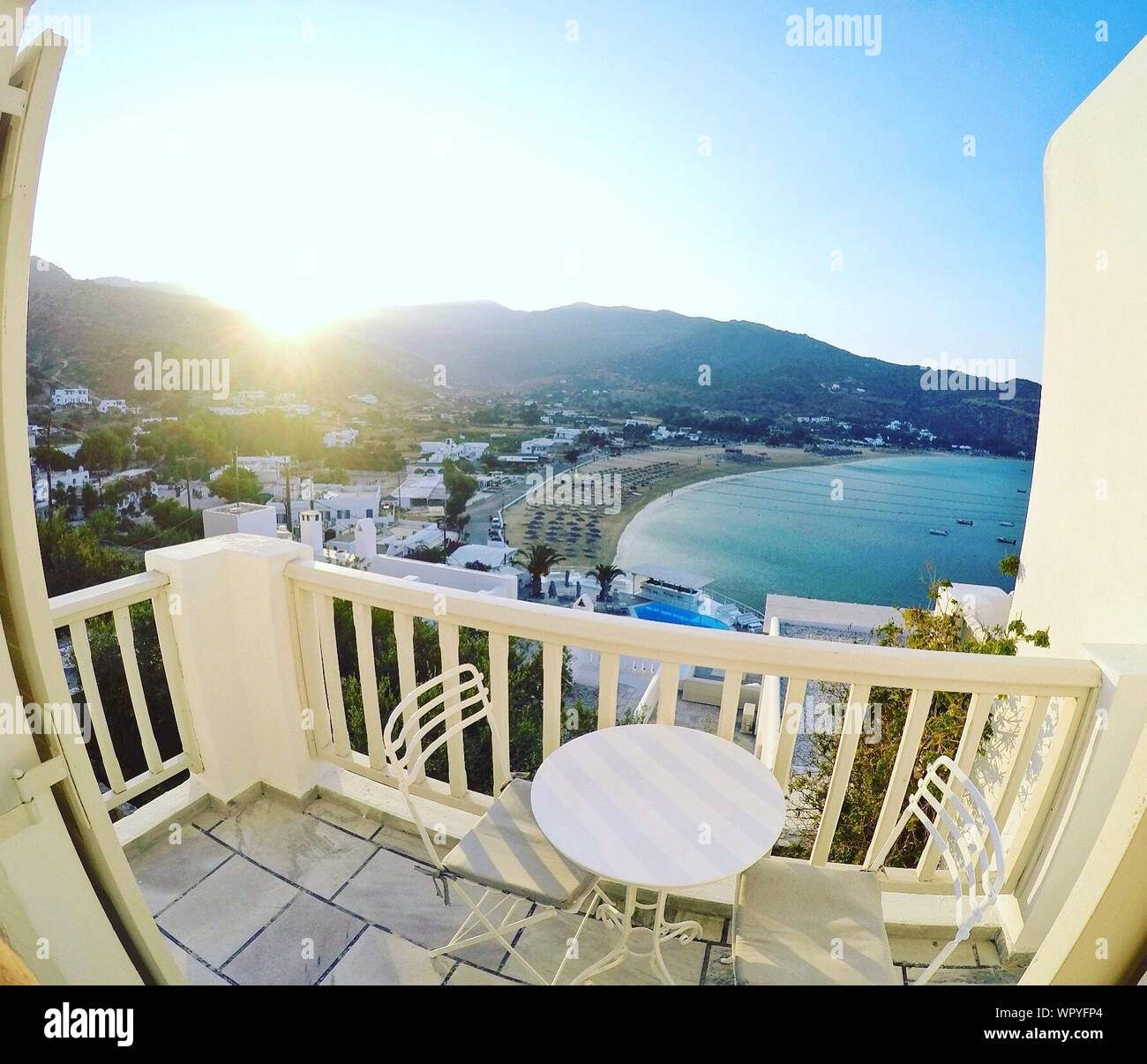 Sea view from balcony hi-res stock photography and images - Alamy