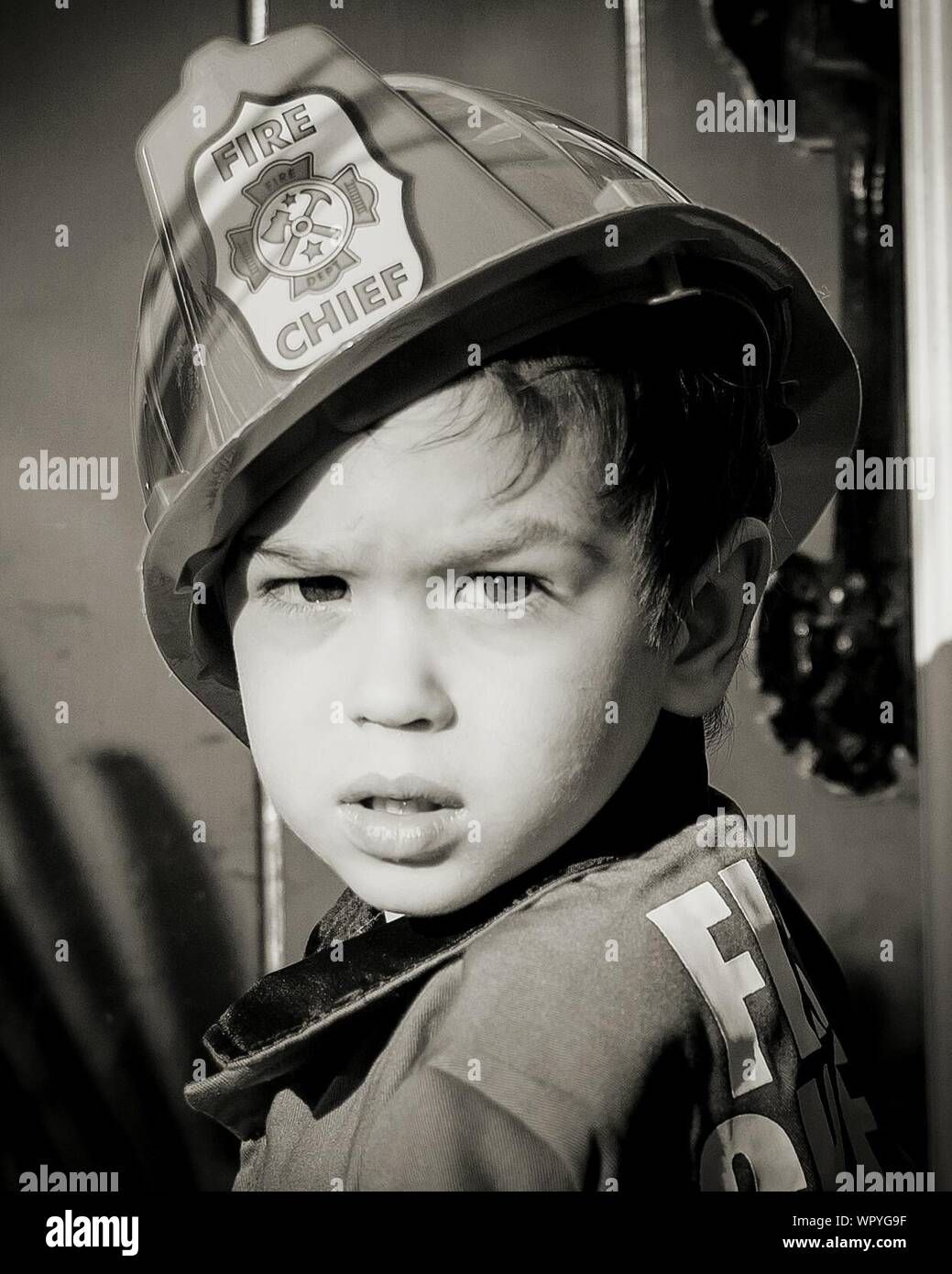 Portrait firefighter hi-res stock photography and images - Alamy
