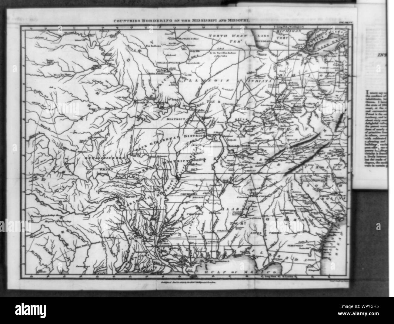 1821 map hi-res stock photography and images - Alamy