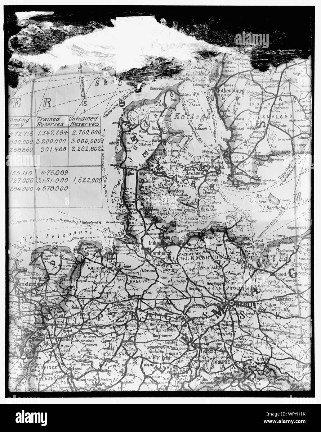 Map of holland hi-res stock photography and images - Alamy