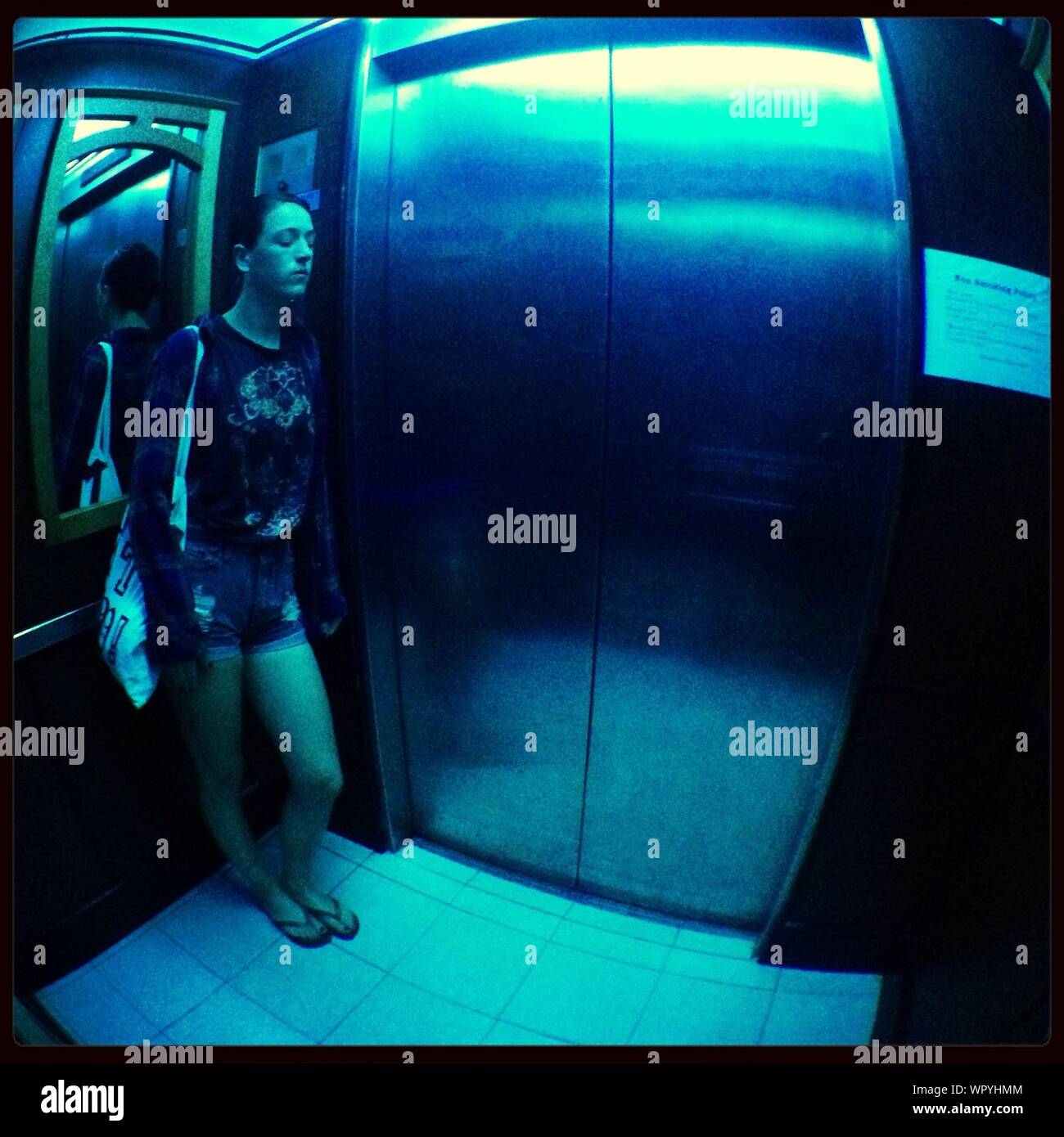 Full Elevator People High Resolution Stock Photography and Images - Alamy