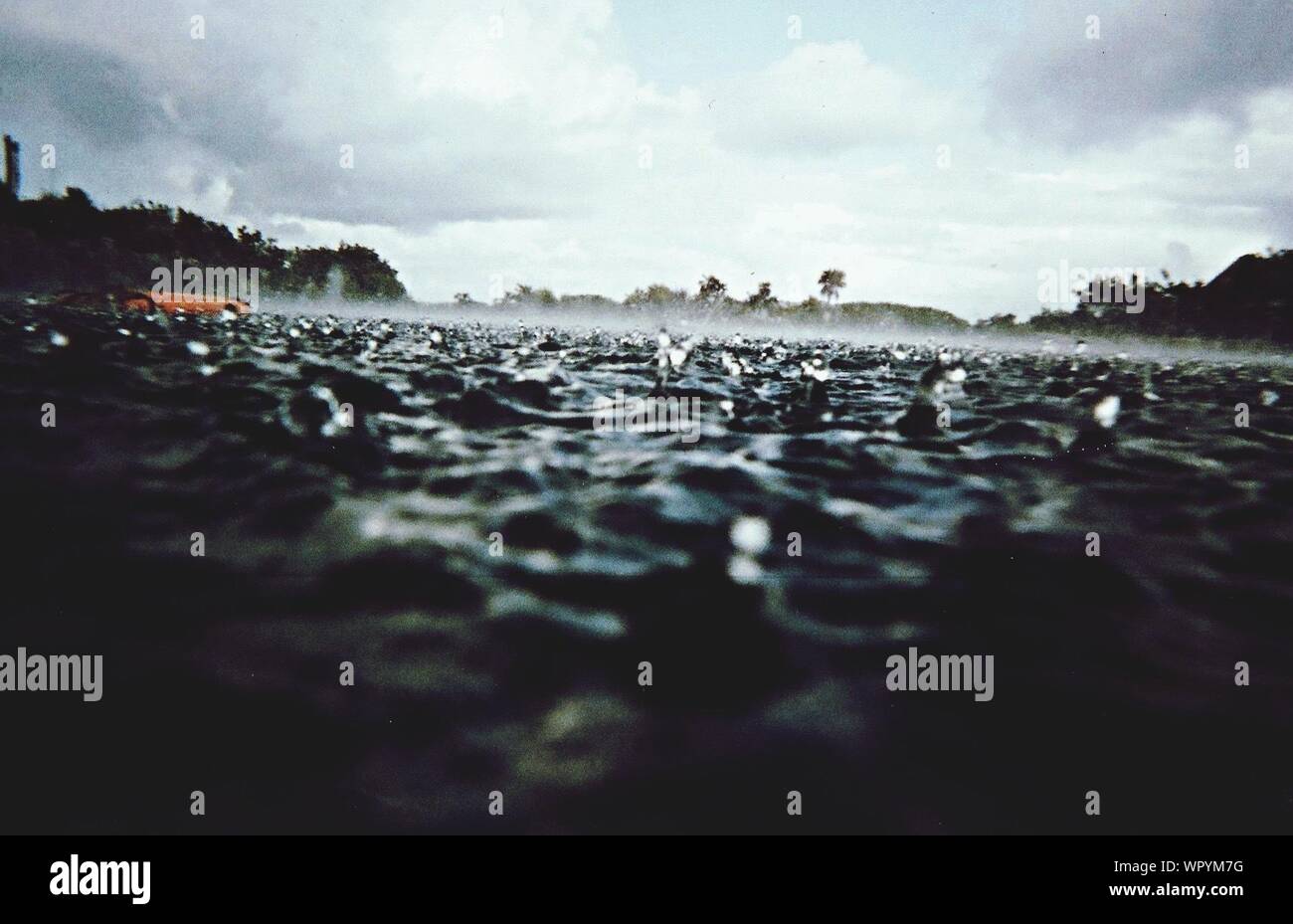 Rain on river hi-res stock photography and images - Alamy