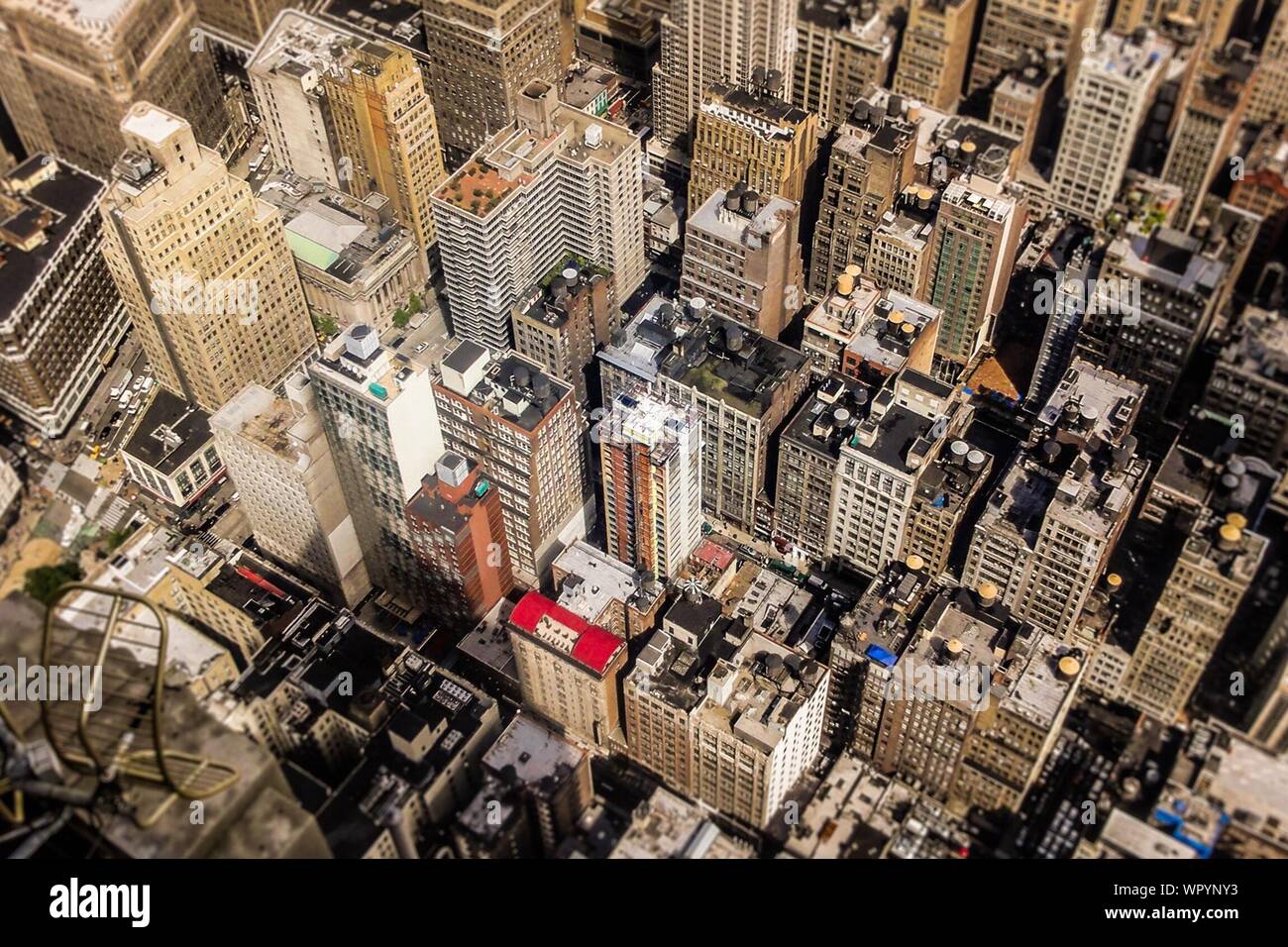 Aerial view skyscrapers hi-res stock photography and images - Alamy