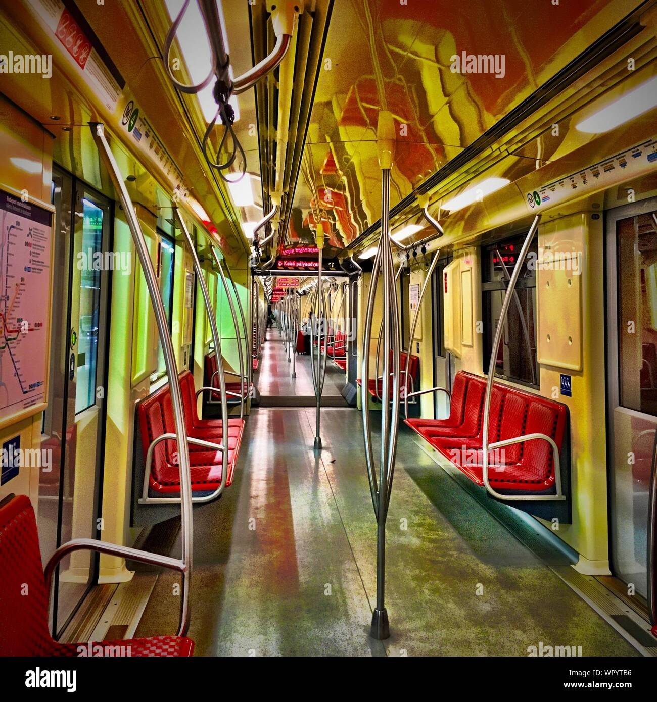 Illuminated metro hi-res stock photography and images - Alamy