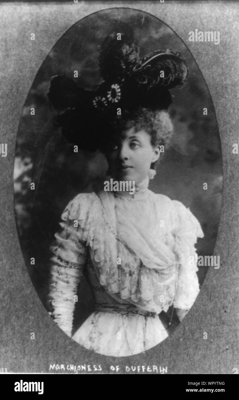 Marchioness of Dufferin Stock Photo - Alamy