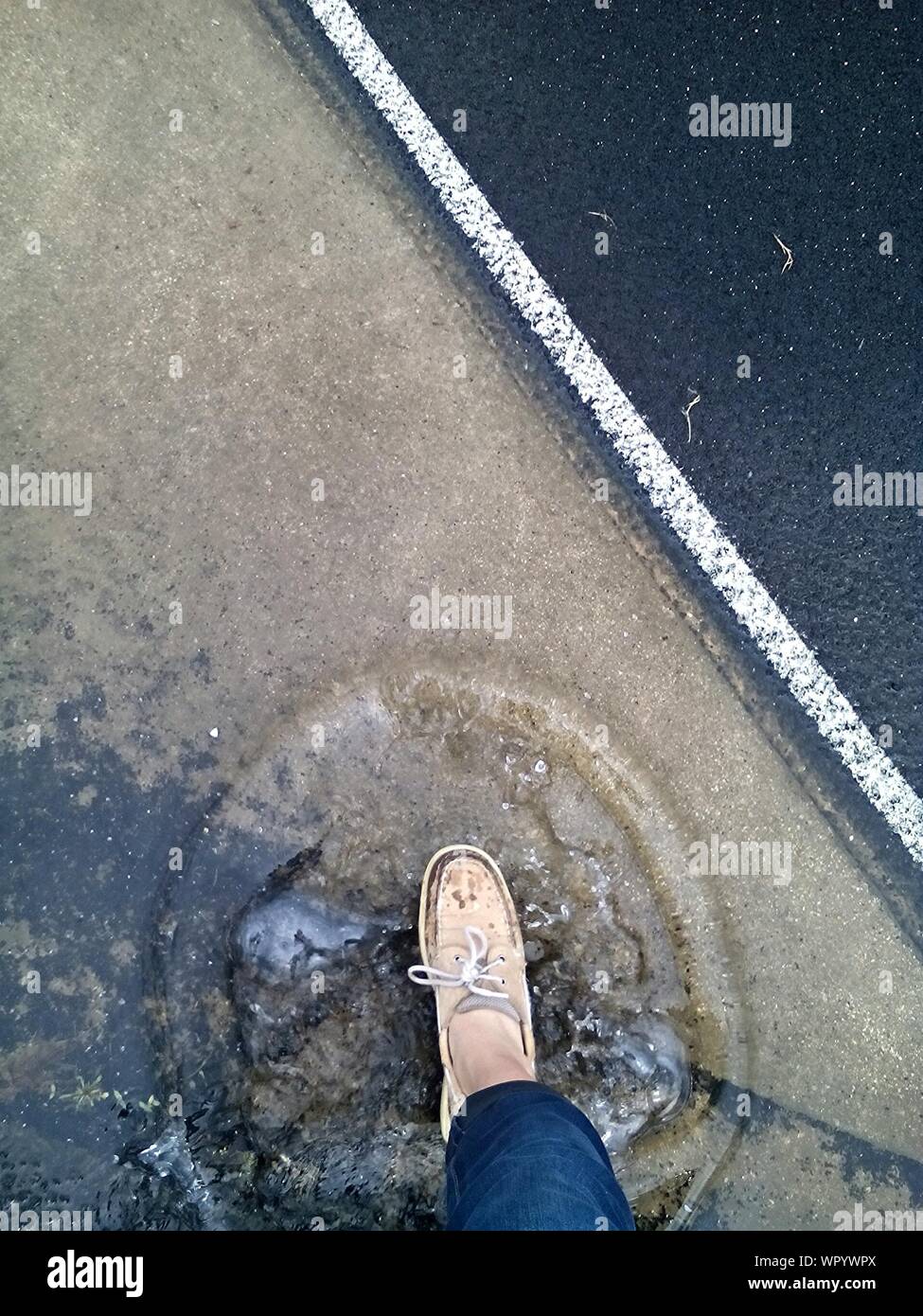 Human feet and boat hi-res stock photography and images - Alamy