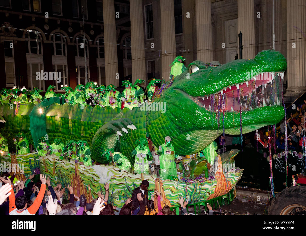 Mardi Gras Parade, New Orleans, Louisiana Stock Photo - Alamy