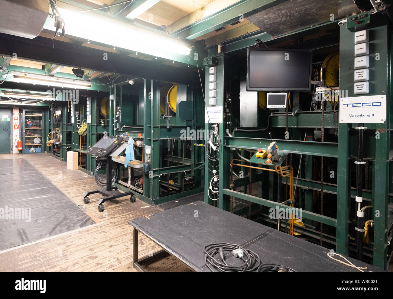 Stuttgart, Germany. 09th July, 2019. Stuttgart Opera House: View into ...