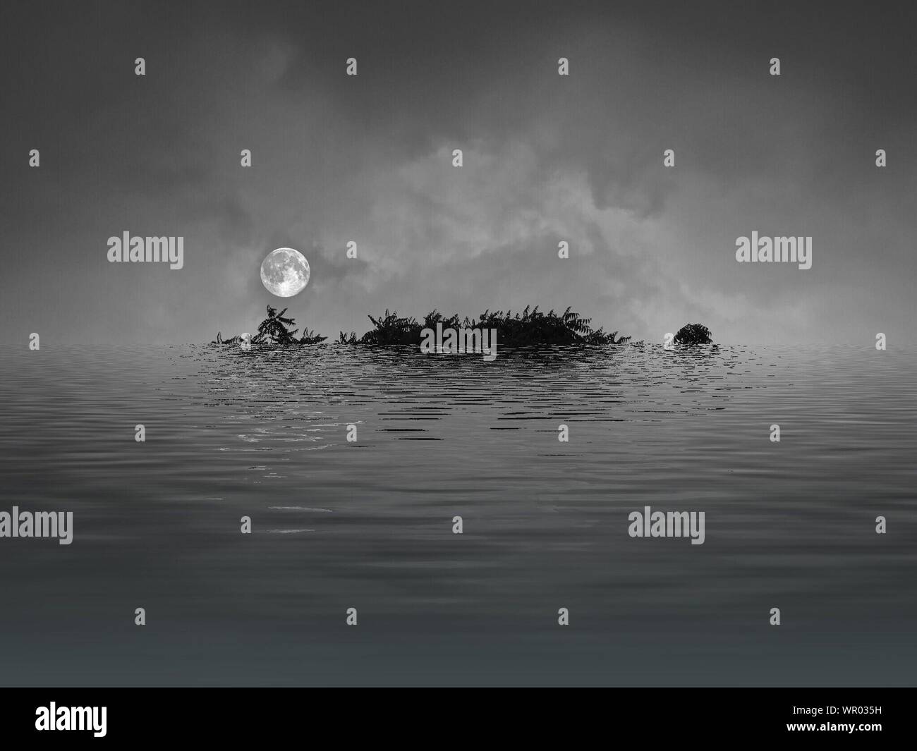 Moon_water hi-res stock photography and images - Alamy