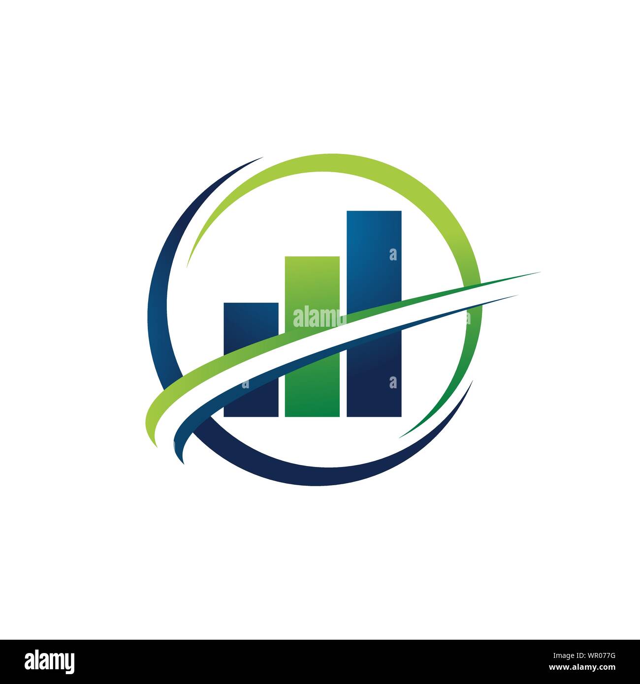Chart with the arrow up an abstract Business finance economics business ...
