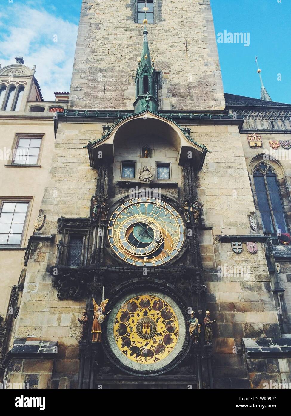 Angel clock tower hi-res stock photography and images - Alamy