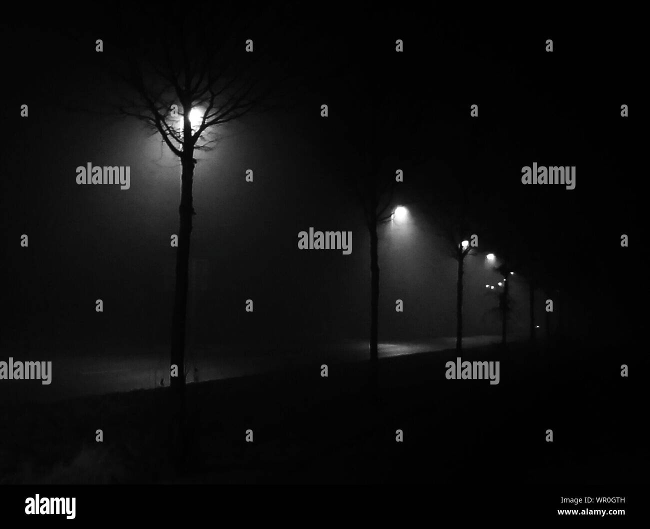Row Of Street Lights High Resolution Stock Photography and Images - Alamy