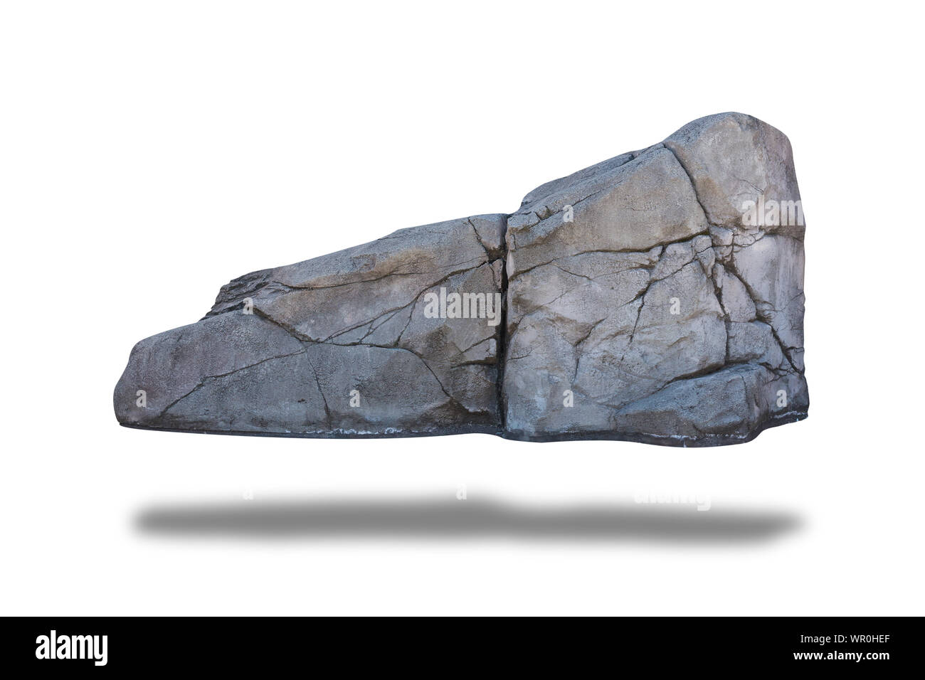 Big rock isolated on white background. Object with clipping path Stock ...