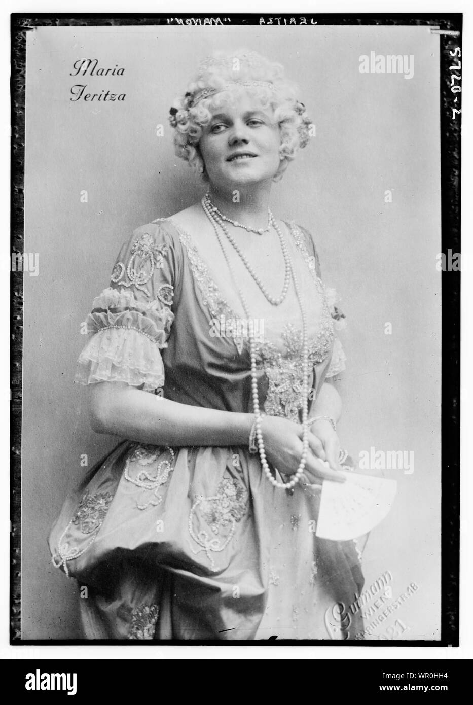Maria Jeritza Manon Stock Photo - Alamy