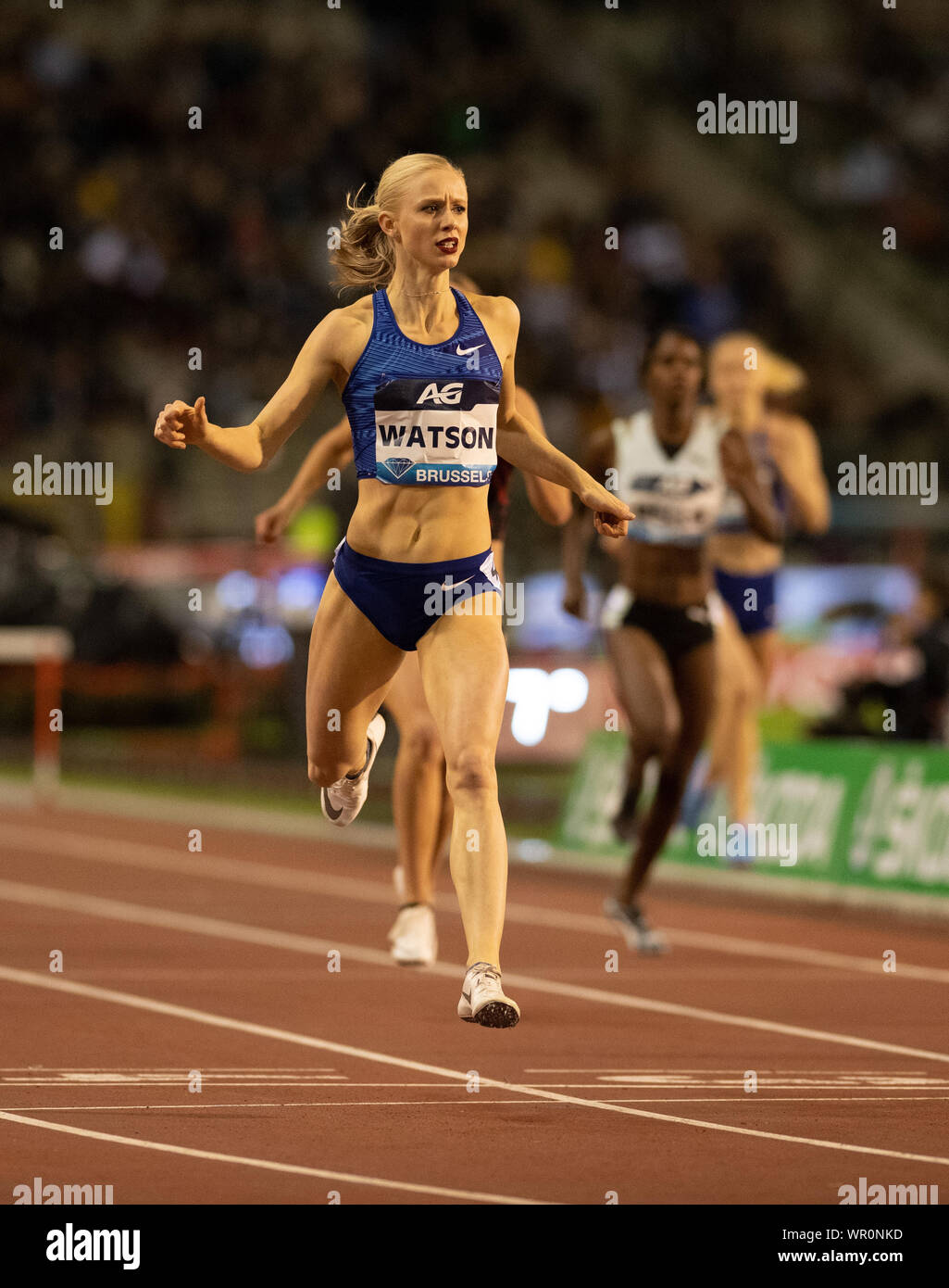 Brussels, Belgium. 06th Sep, 2019. Sage Watson (CAN) in action during ...