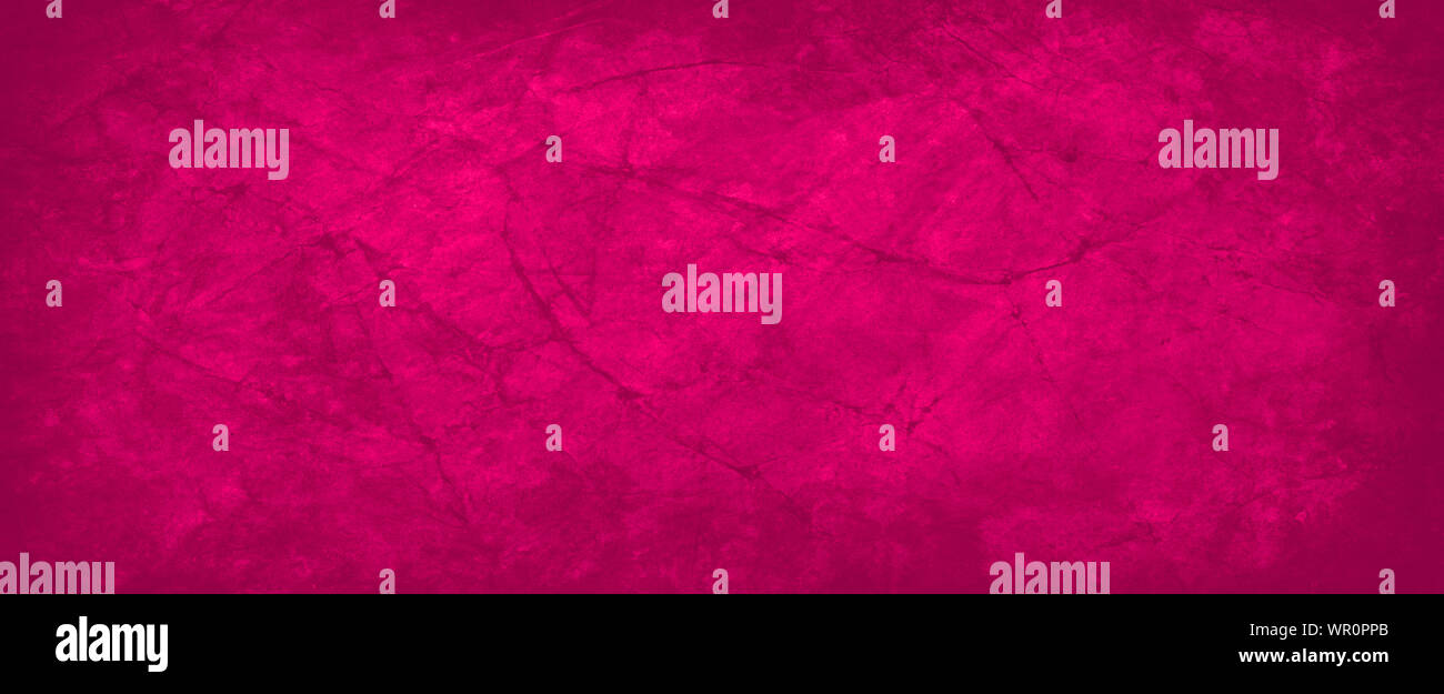hot pink paper background with old vintage texture and grunge in ...