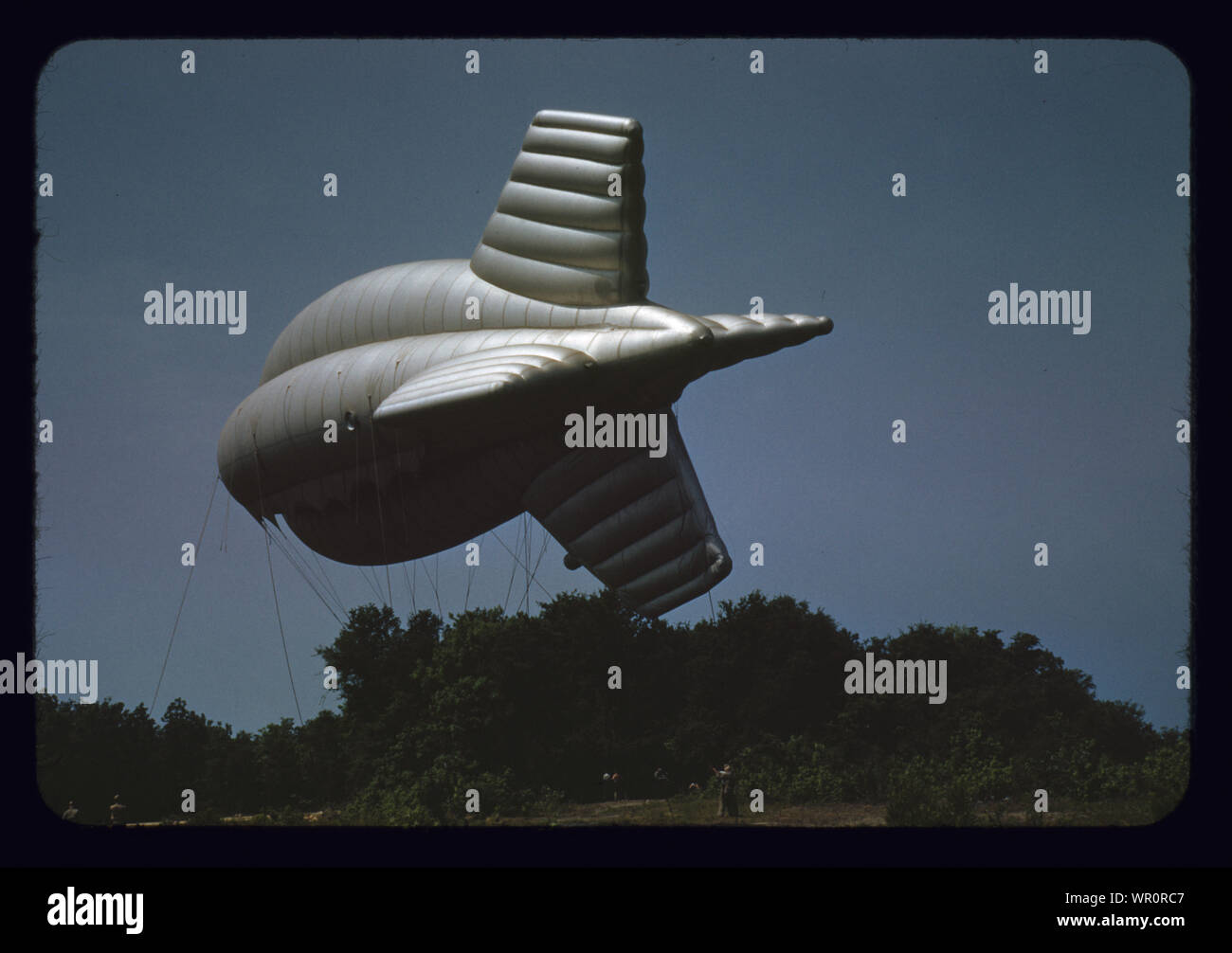 Marine Corps barrage balloons, Parris Island, S.C Stock Photo - Alamy