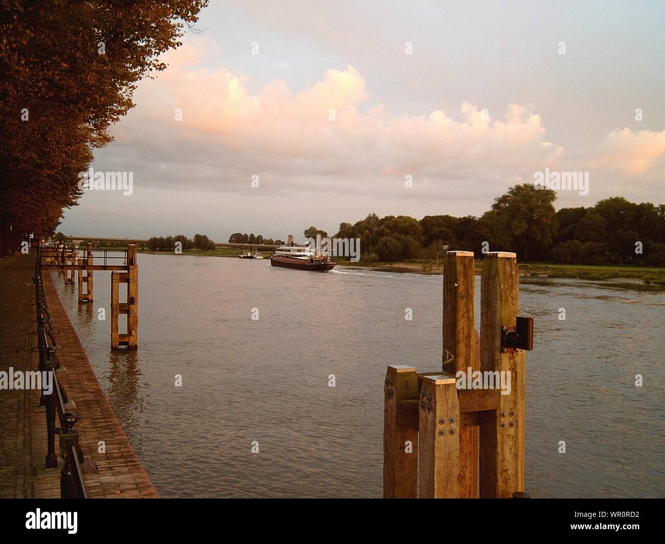 Sailing ship in river hi-res stock photography and images - Alamy