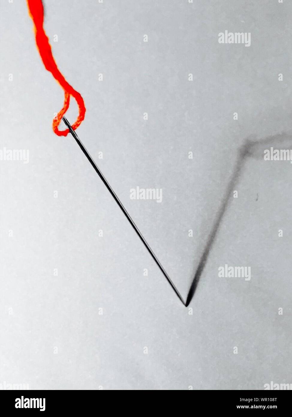 Needle red hi-res stock photography and images - Alamy