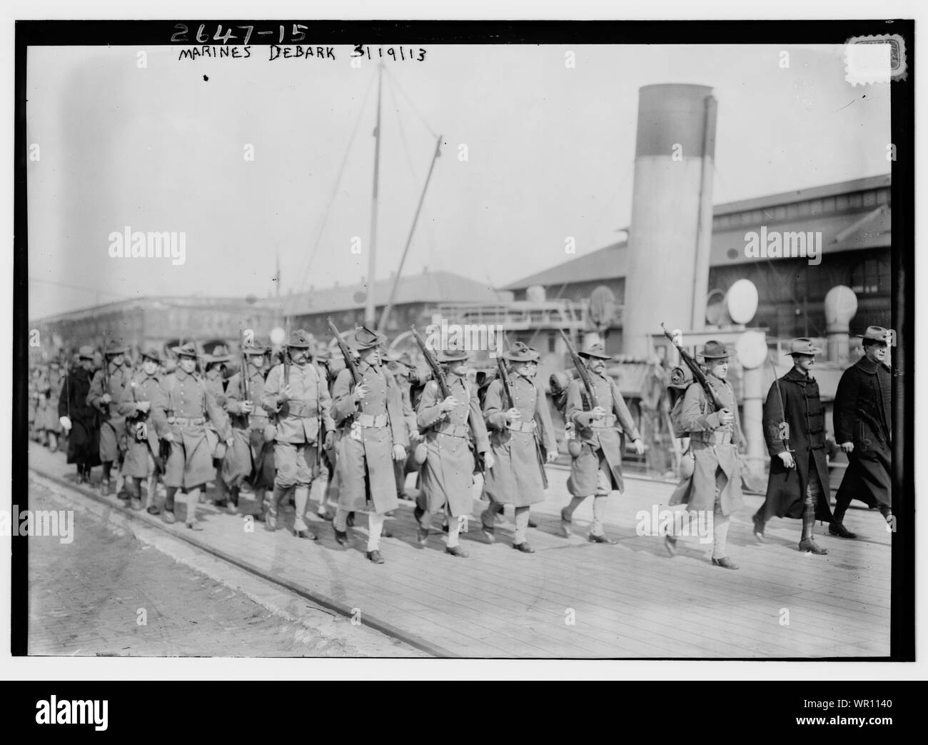 U s marines army personnel Black and White Stock Photos & Images - Alamy