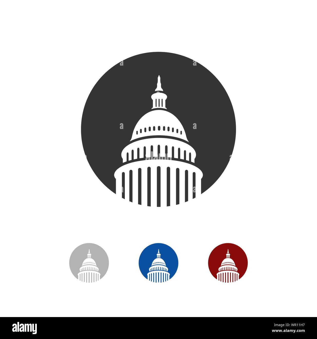 Us capitol construction Stock Vector Images - Alamy