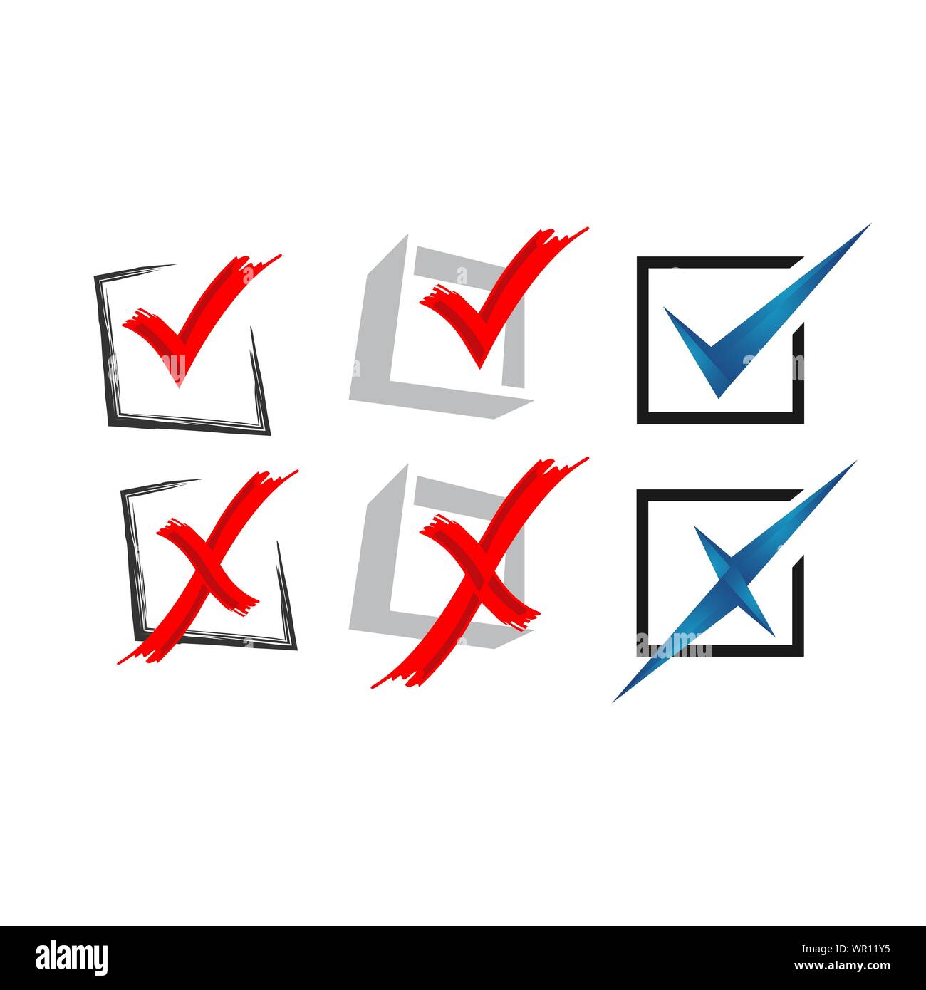 Check Mark Sign High Resolution Stock Photography and Images - Alamy