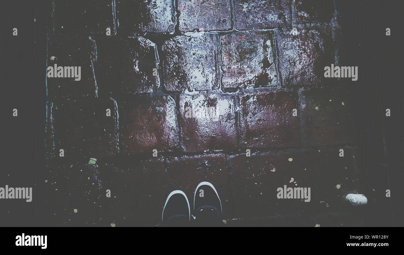 Shoes on the ground hi-res stock photography and images - Alamy
