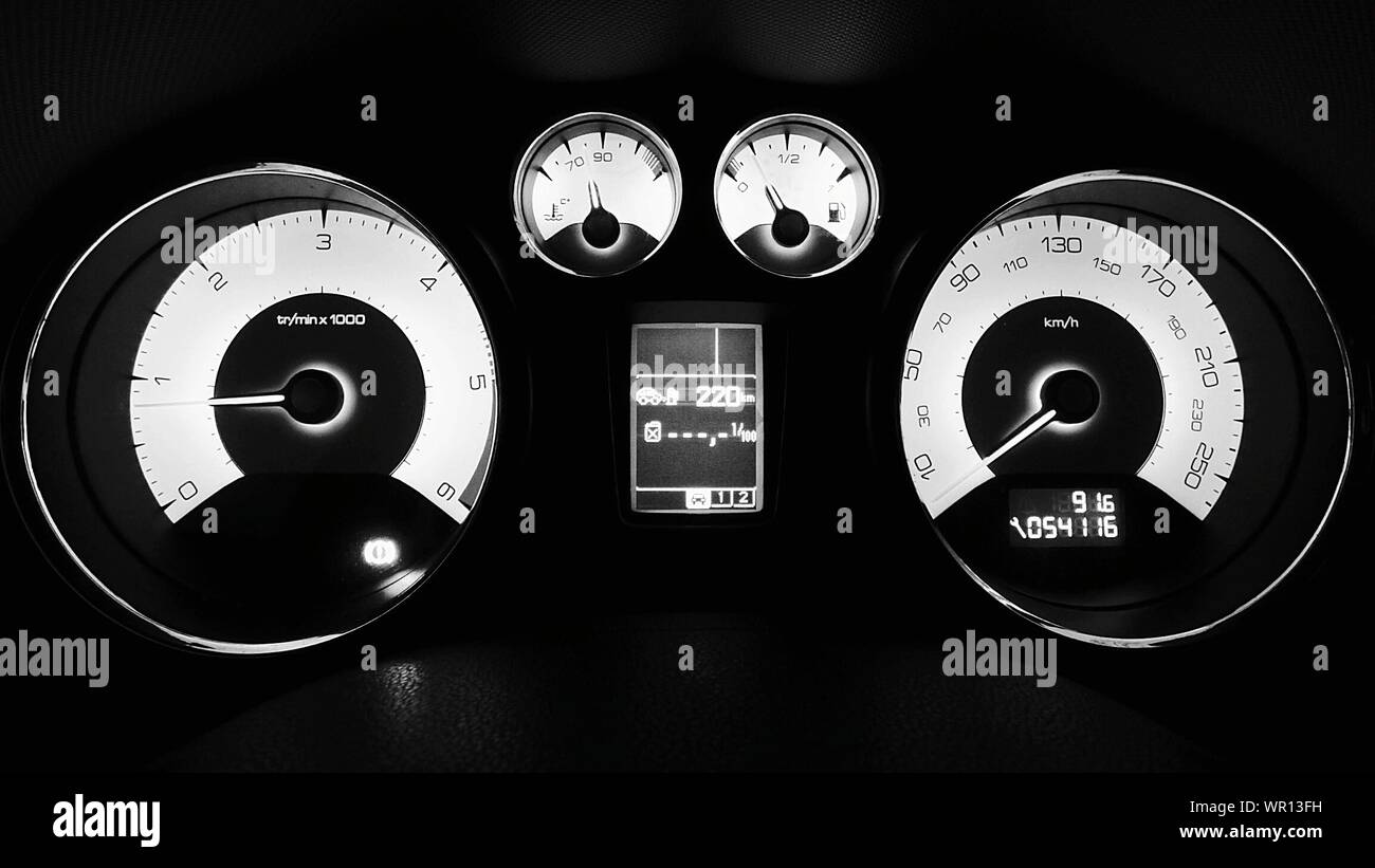 Speedometers High Resolution Stock Photography and Images - Alamy