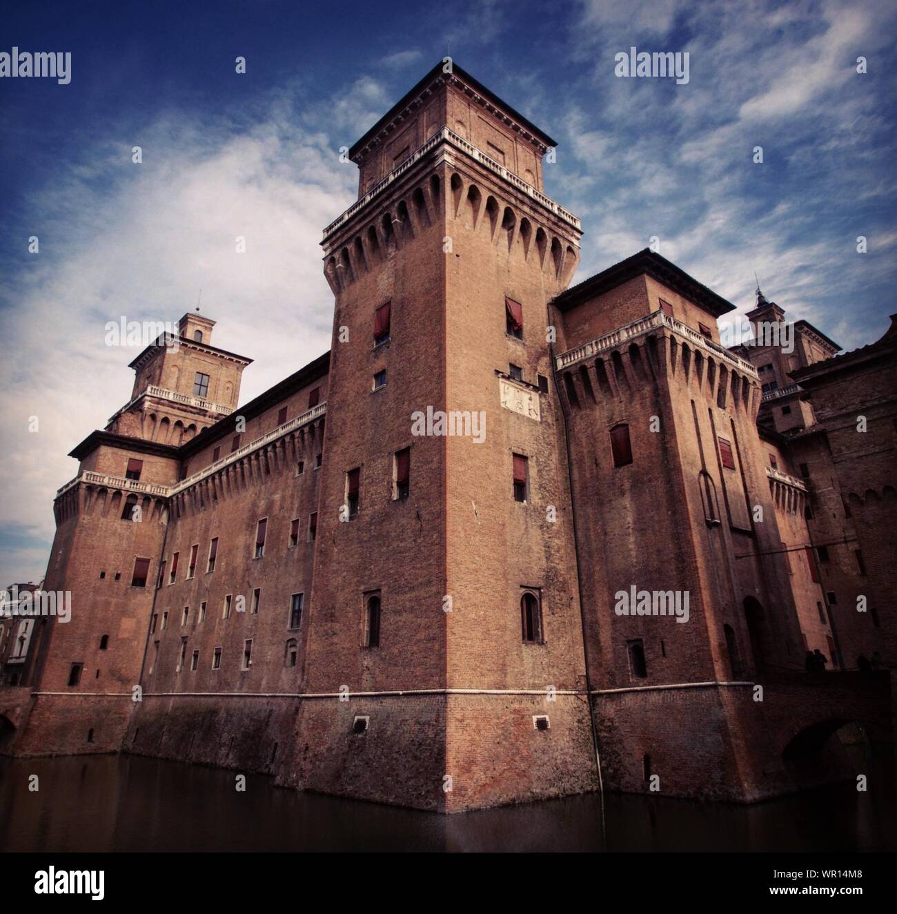 Famous exterior of castello estense hi-res stock photography and images ...