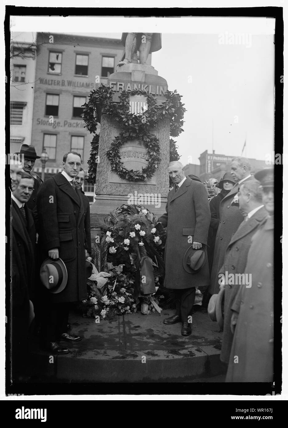 Mark Lansburgh, Senator Ball, & Sec. Work at 219 ann. of birth of Ben ...