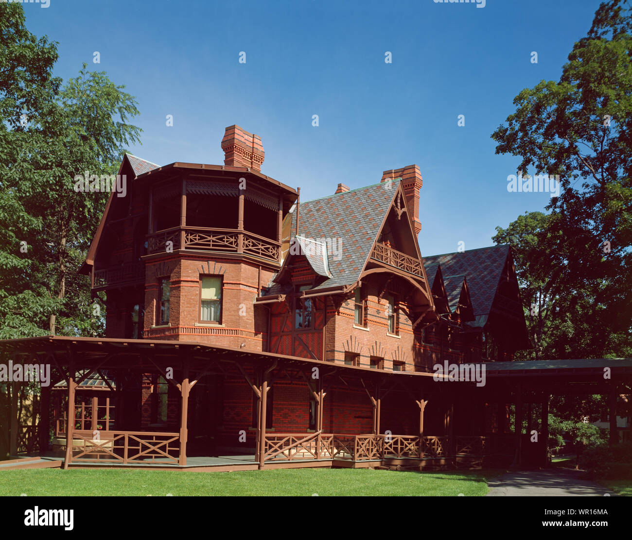 Mark Twain House & Museum has restored the author's home in Hartford ...