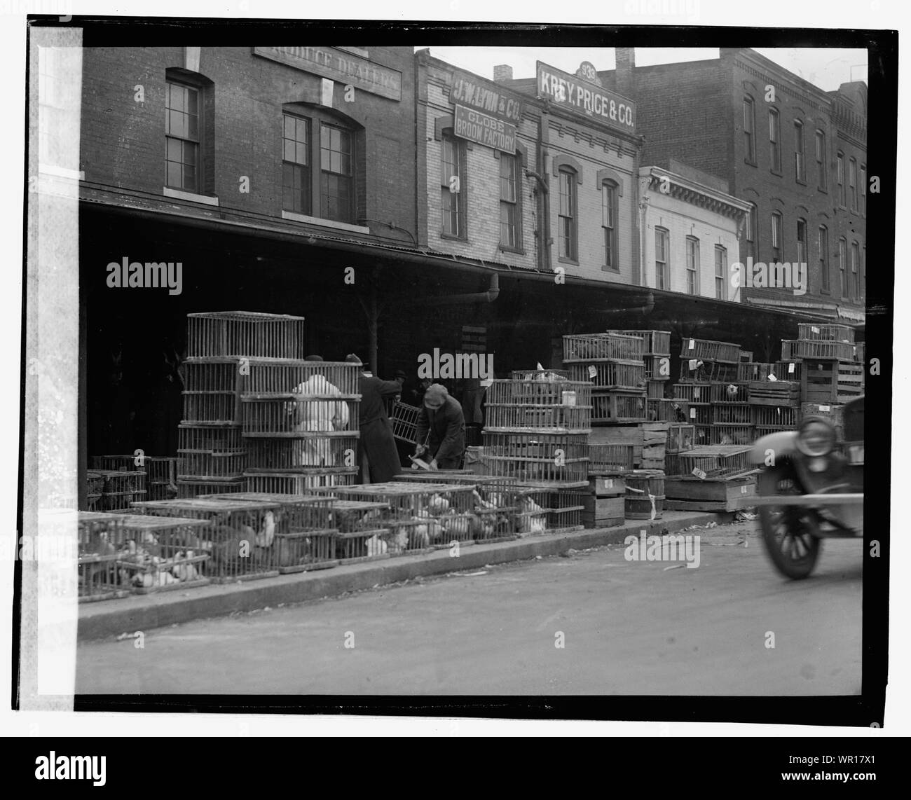 Local street market Cut Out Stock Images & Pictures - Alamy