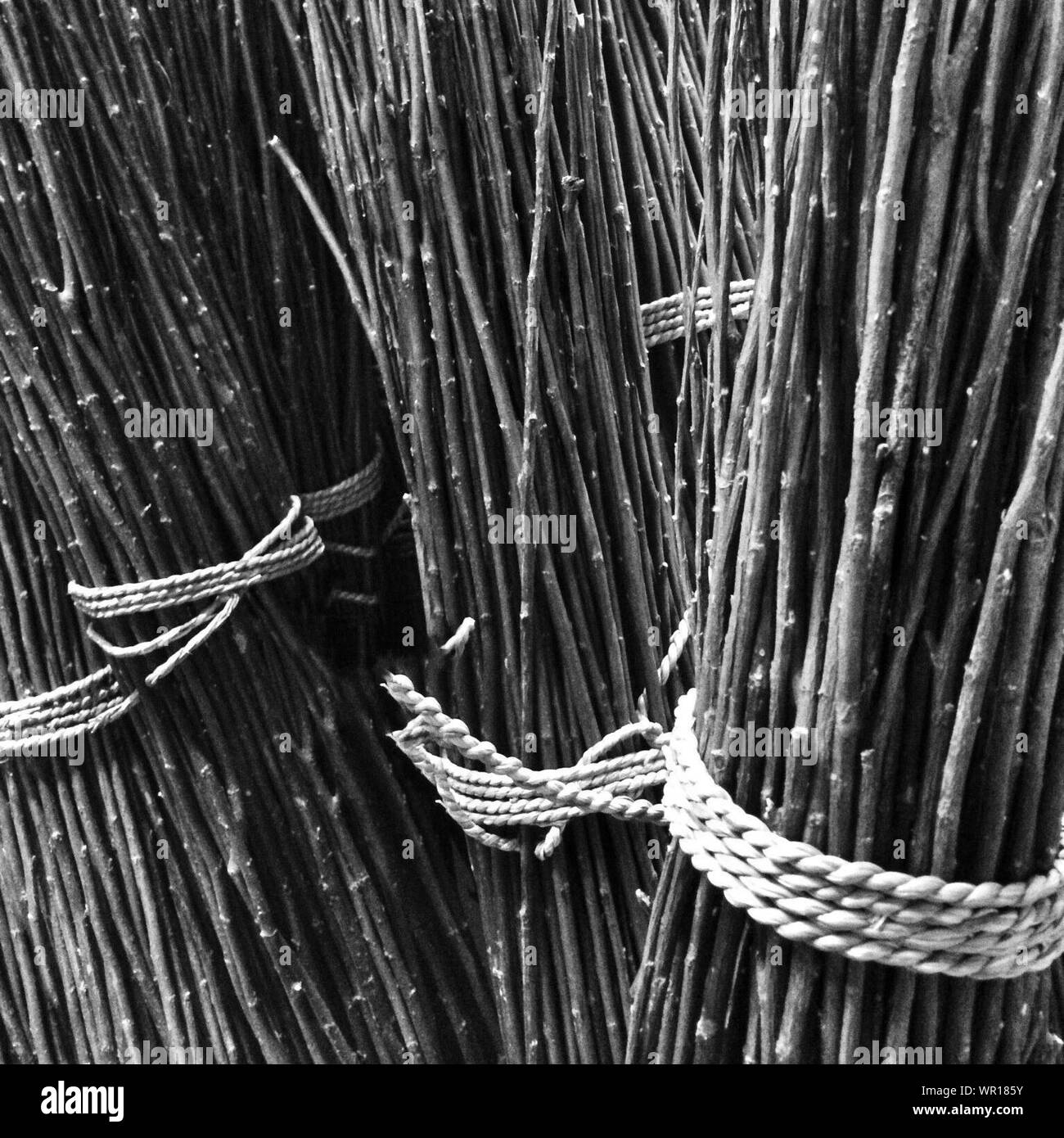 Bundle of wood Black and White Stock Photos & Images - Alamy