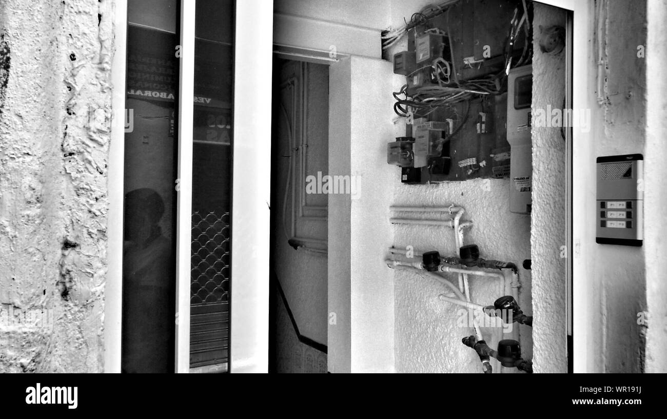 Power supply fuse Black and White Stock Photos & Images - Alamy